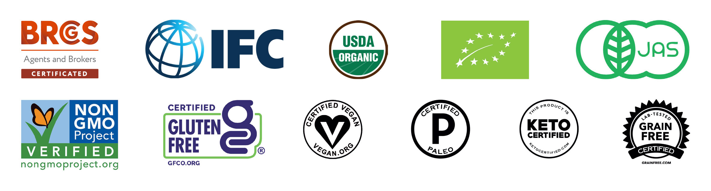 Certifications - Emilia Foods